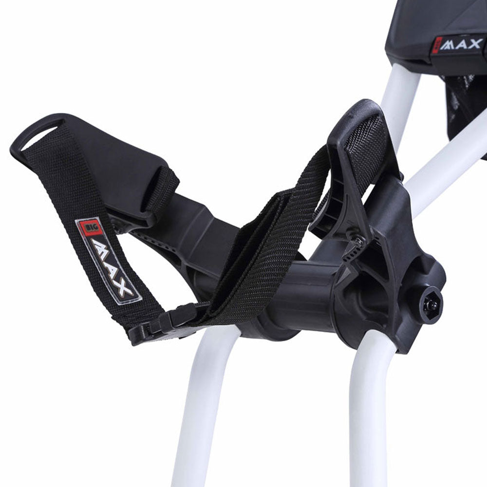 Big Max Ti-LITE 3-Wheel Push Trolley - White – The Fit Company UK